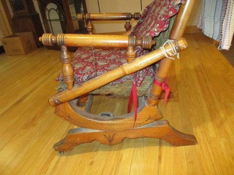 Vintage Spring Rocking Chair - Prime Time Auctions, Inc.
