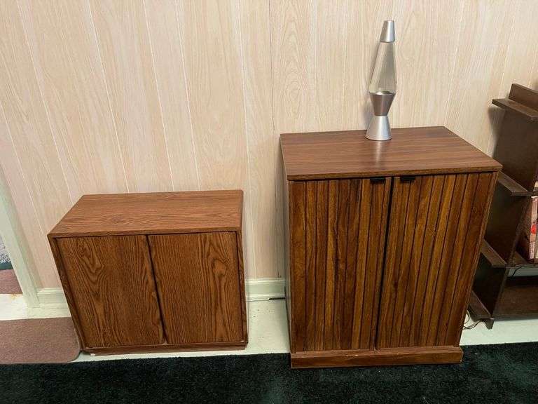 Cabinet with Disney VHS, Empty VHS Cabinet, Lava Lamp - Prime Time ...
