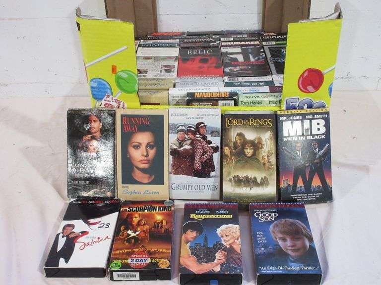 VHS Tapes - Prime Time Auctions, Inc.