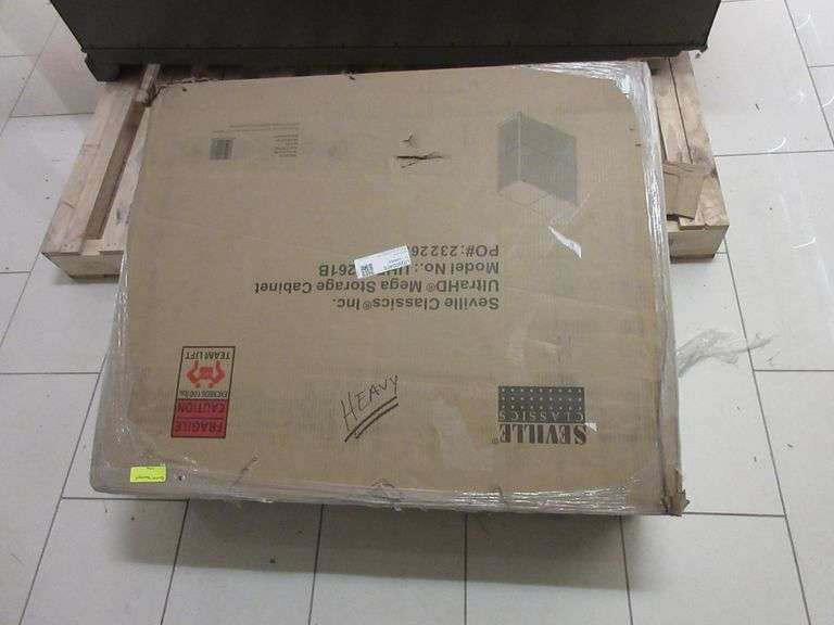 Seville Classic UltraHD Storage Cabinet * - Prime Time Auctions, Inc.