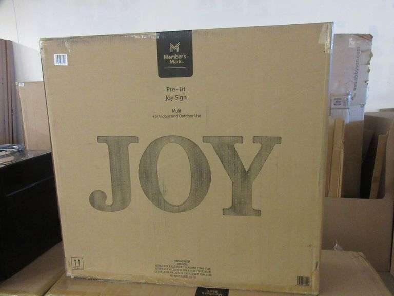 Members Mark Joy Sign - Prime Time Auctions, Inc.