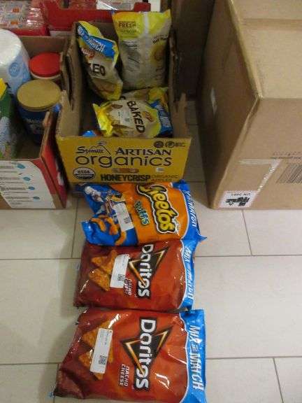 Box of Various Chips - Prime Time Auctions, Inc.