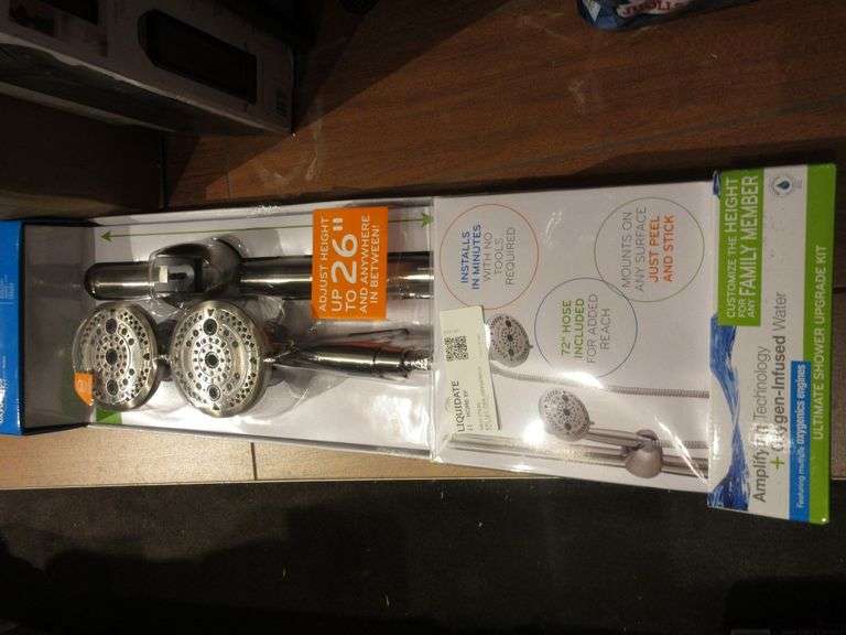 Oxygenics Shower Upgrade Kit - Prime Time Auctions, Inc.