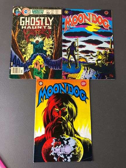 2) Moon Dog Comics, Charlton Comics - Prime Time Auctions, Inc.