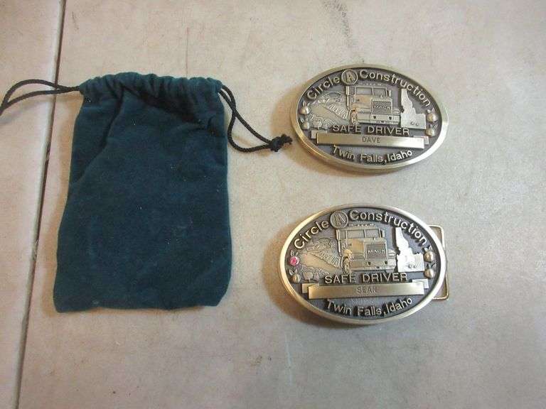 Safe Driver Belt Buckles - Prime Time Auctions, Inc.