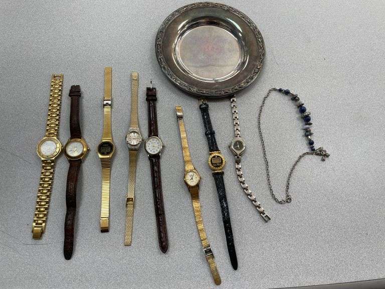 Monet, Nelsonic, and Other Wrist Watches, Oneida Silver Plate - Prime ...