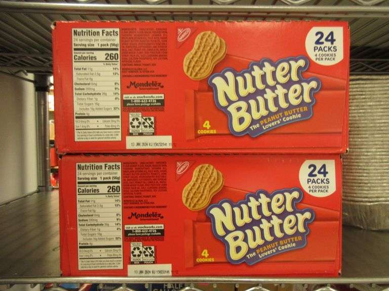 2) Nutter Butter Snack Packs - Prime Time Auctions, Inc.