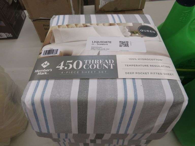 2) Members Mark Sheet Sets - Prime Time Auctions, Inc.