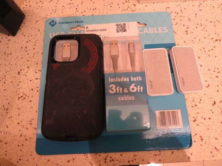 Phone Case, 2) Wall Chargers, USB Charging Cables - Prime Time Auctions ...