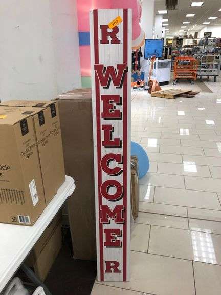Welcome Sign - Prime Time Auctions, Inc.