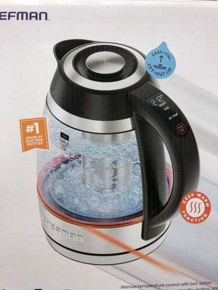 Chefman Custom Temp Keep Warm Kettle* - Prime Time Auctions, Inc.