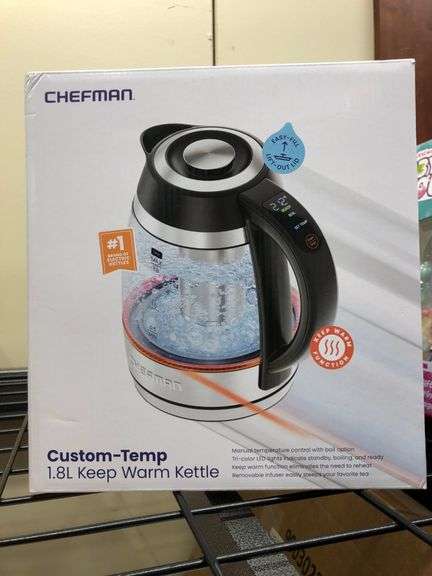 Chefman Custom Temp Keep Warm Kettle* - Prime Time Auctions, Inc.