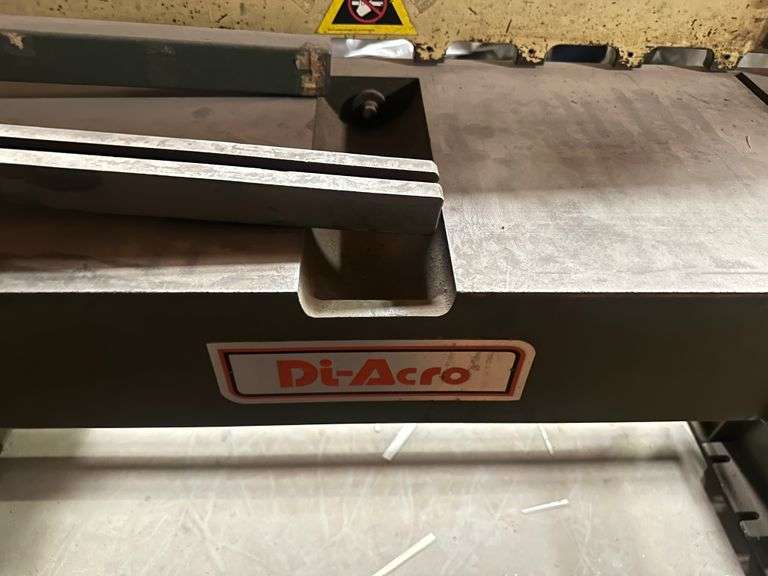 Di-Acro Shear No. 52K Serial No. EG-0129 - Prime Time Auctions, Inc.