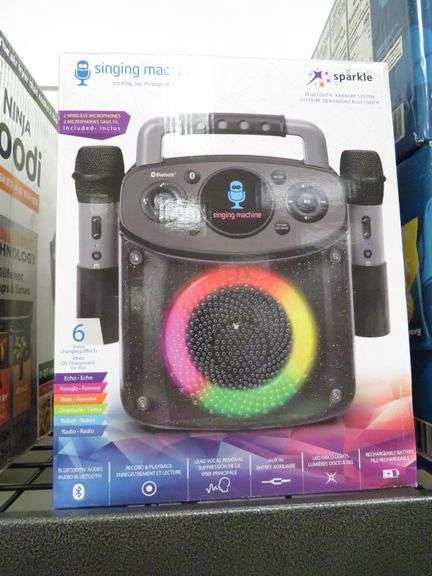 * Singing Machine Mini Sparkle Karaoke Machine - Prime Time Auctions, Inc.
