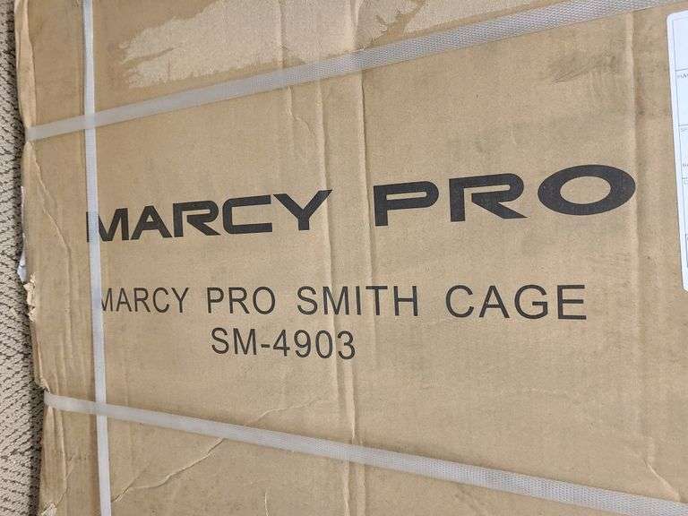 *Marcy Pro Smith Cage Boxes 3 of 4 and 4 of 4 - Prime Time Auctions, Inc.
