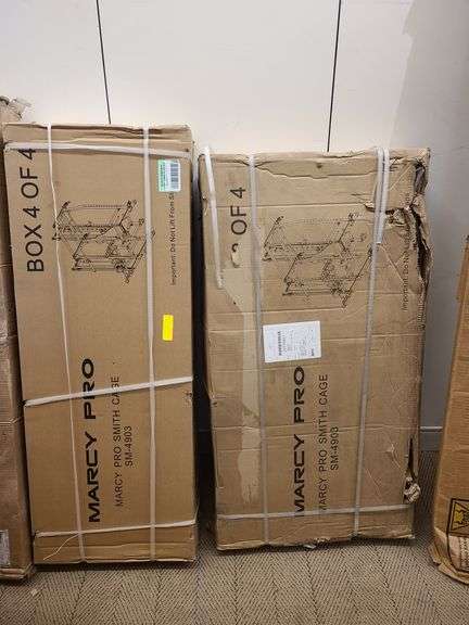 *Marcy Pro Smith Cage Boxes 3 of 4 and 4 of 4 - Prime Time Auctions, Inc.