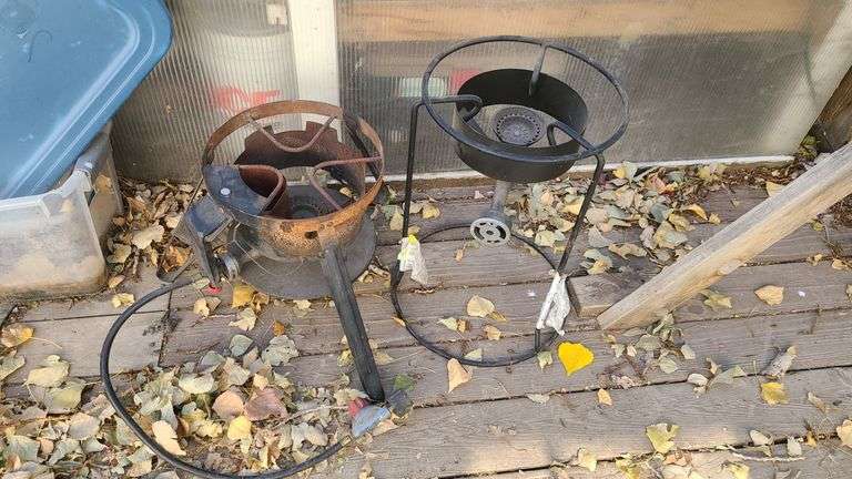2)Propane Burner Stand - Prime Time Auctions, Inc.