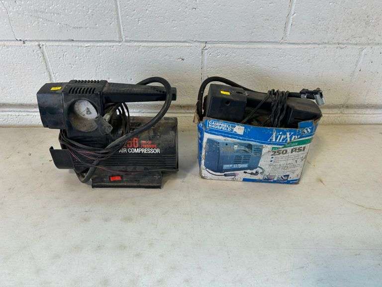 2) 12v Air Compressors - Prime Time Auctions, Inc.