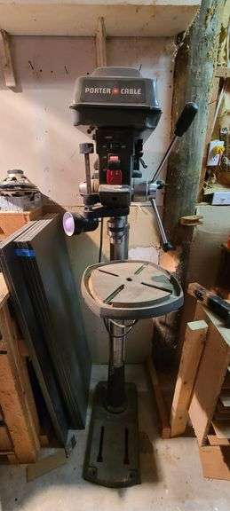 Porter and Cable Floor Drill Press - Prime Time Auctions, Inc.