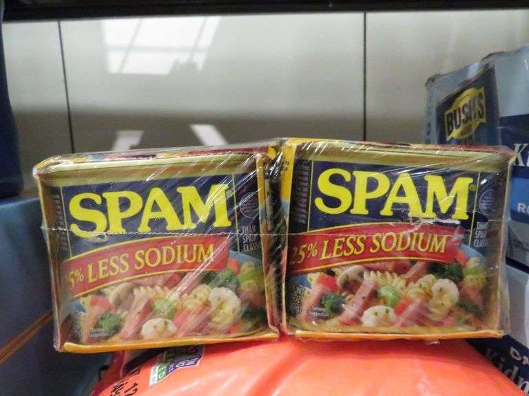 Spam, Ben's Original Long Grain Rice - Prime Time Auctions, Inc.