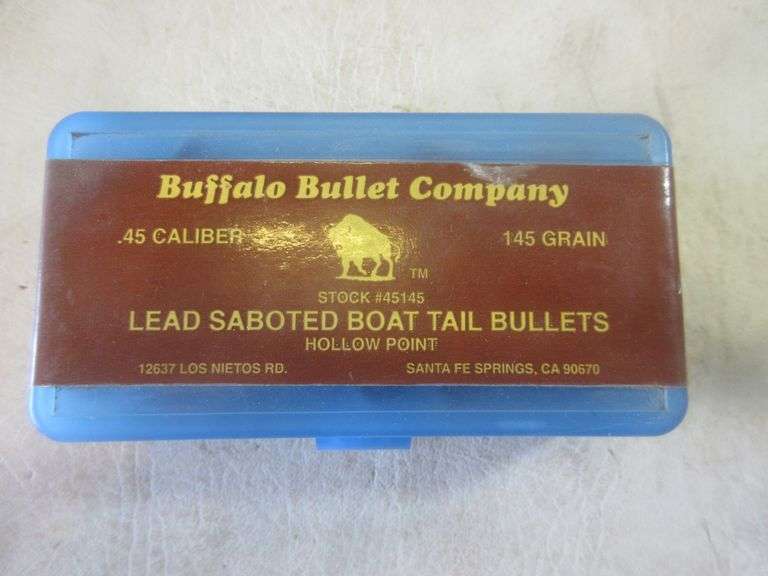 29) 45 Cal Lead Saboted Boat Tail Bullets - Prime Time Auctions, Inc.