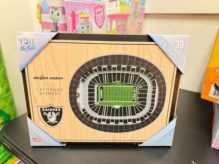 Allegiant Stadium Las Vegas Raiders Stadium Replica - Prime Time ...