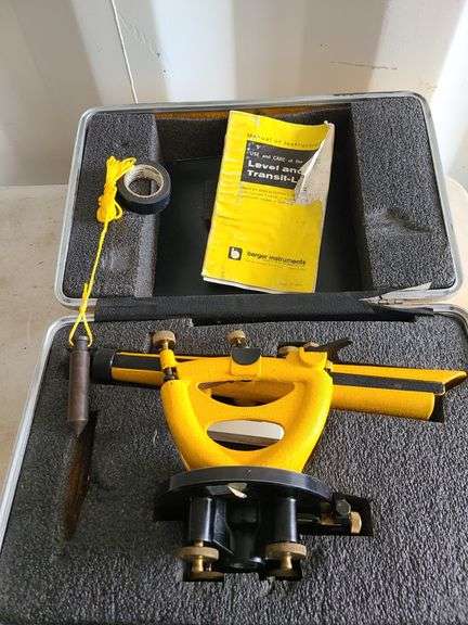 Berger Instruments Level and Transit-Level - Prime Time Auctions, Inc.