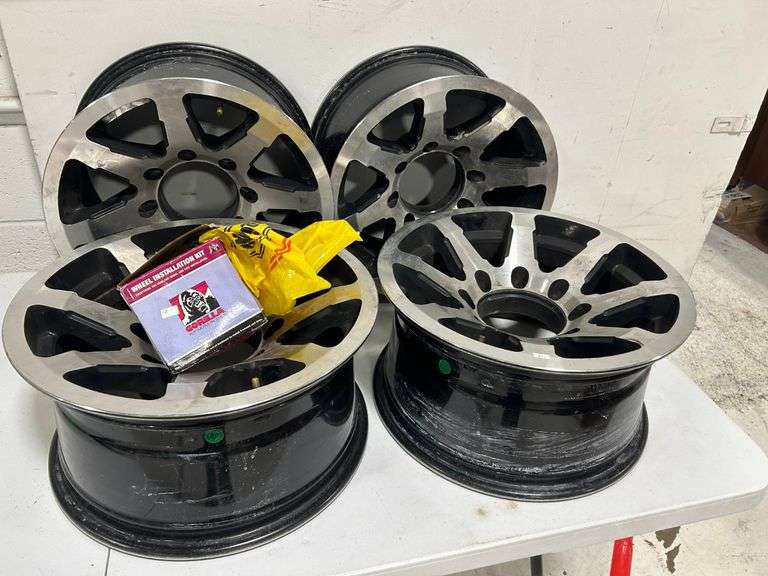 4) 17" Dodge Wheels - Prime Time Auctions, Inc.