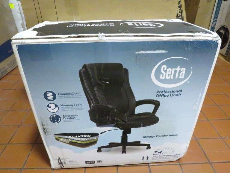 Serta Professional Office Chair - Prime Time Auctions, Inc.
