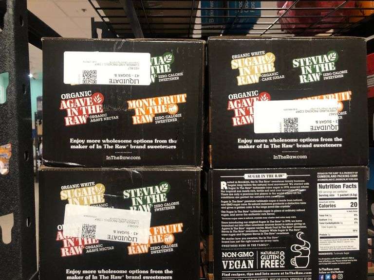 4) Sugar In The Raw Packets - Prime Time Auctions, Inc.