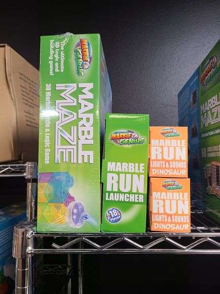 Marble Genius: 1) Marble Maze, 1) Marble Run Launcher, 2) Marble Run ...