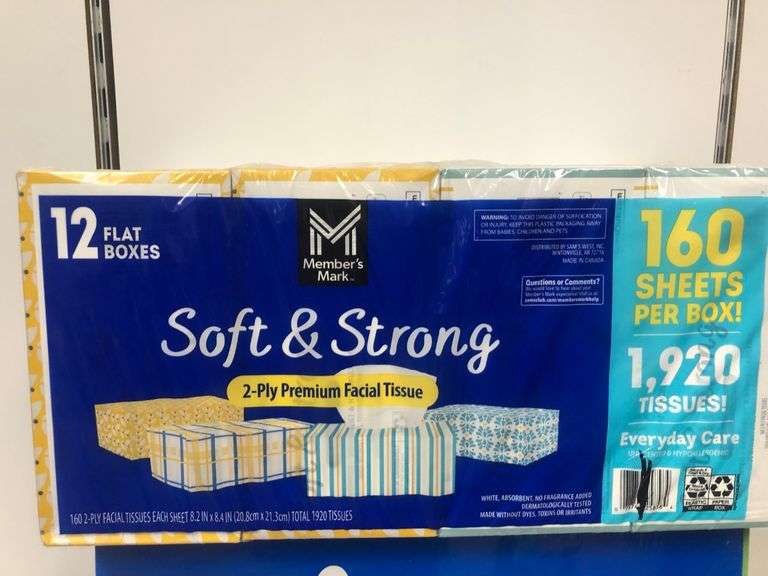 Soft & Strong Facial Tissues, Kleenex Facial Tissues - Prime Time ...