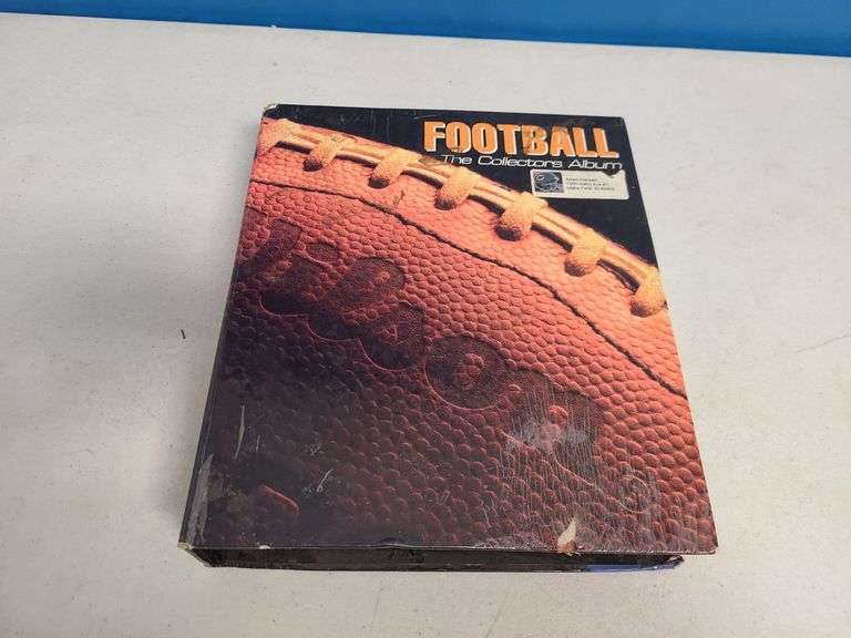 Football Collectors Album with Trading Cards - Prime Time Auctions, Inc.