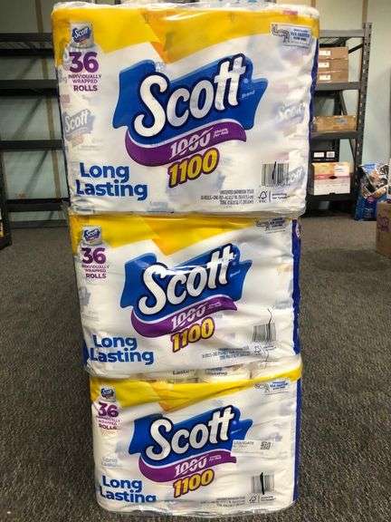 3) Scott Bath Tissue - Prime Time Auctions, Inc.