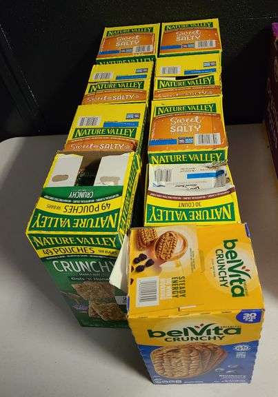 9) Boxes of Breakfast Bars - Prime Time Auctions, Inc.