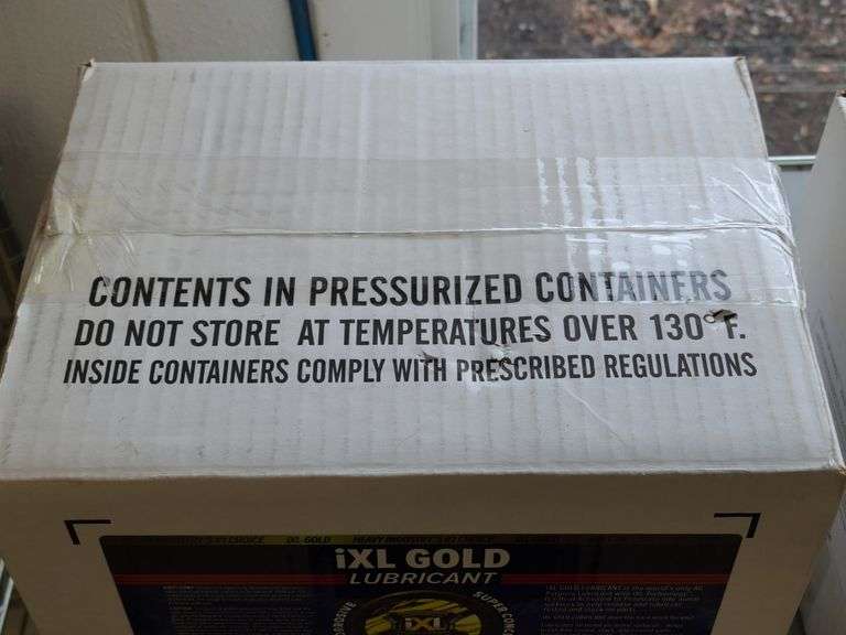 Case of iXL Gold Lubricant - Prime Time Auctions, Inc.