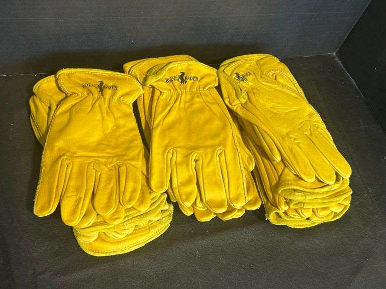 Rough Rider Leather Gloves - Prime Time Auctions, Inc.
