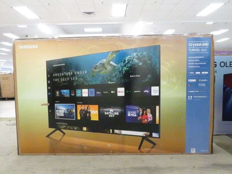 *Samsung Crystal UHD TU9010 - Prime Time Auctions, Inc.