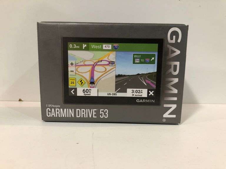 Garmin Drive 53 GPS Navigator - Prime Time Auctions, Inc.