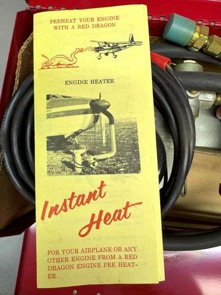 Red Dragon Torch Instant Heat Engine Heater - Prime Time Auctions, Inc.
