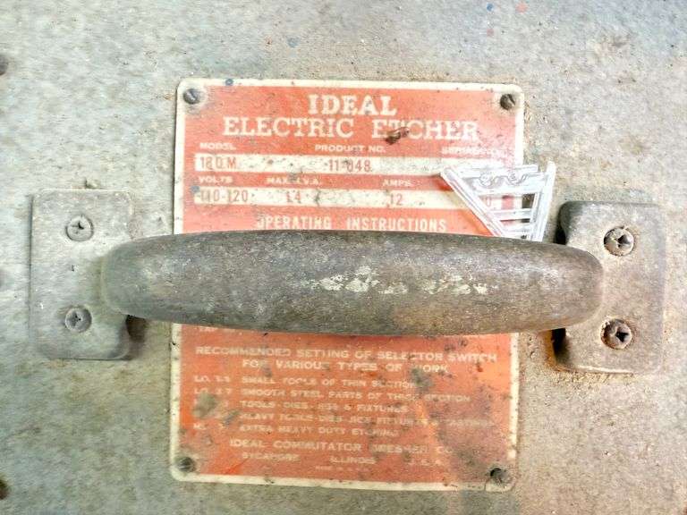 Ideal Electric Etcher - Prime Time Auctions, Inc.