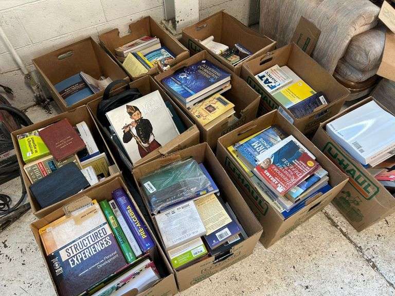 11) Large Boxes of Books - Prime Time Auctions, Inc.