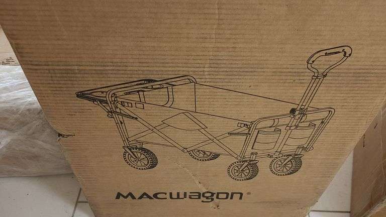 Mac Wagon With Table - Prime Time Auctions, Inc.