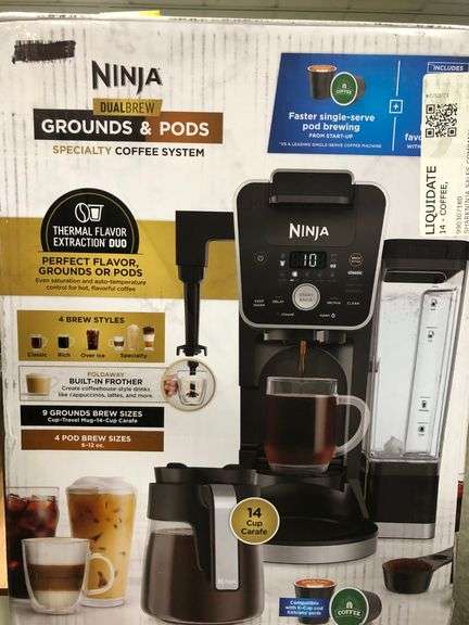 *Ninja Dual Brew - Prime Time Auctions, Inc.