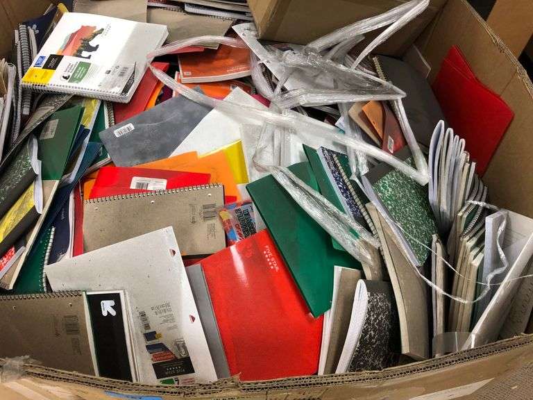 Pallet of Notebooks: College Ruled, Wide Ruled, Composition Books ... Pallet of Notebooks: College Ruled, Wide Ruled, Composition Books ...