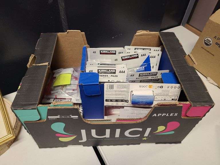 Box of Batteries - Prime Time Auctions, Inc.