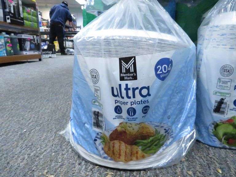 2) Ultra Paper Plates, Ultra Paper Bowls - Prime Time Auctions, Inc.