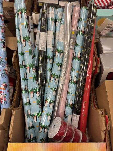 Wrapping paper - Prime Time Auctions, Inc.
