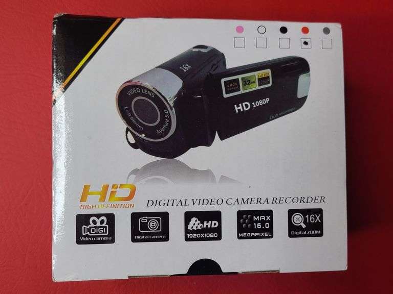 HD Digital Video Camera Recorder - Prime Time Auctions, Inc.