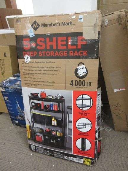 Members Mark Deep Storage Rack - Prime Time Auctions, Inc.